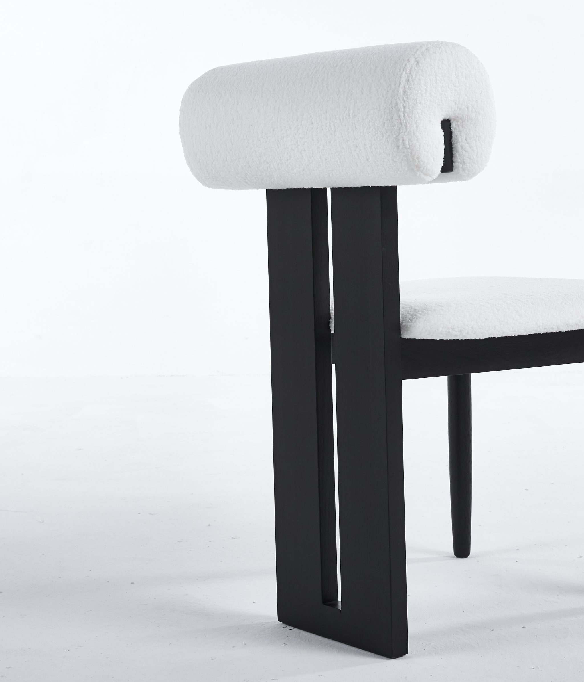 BOBA BOUCLE DINING CHAIR – Lush Interiors